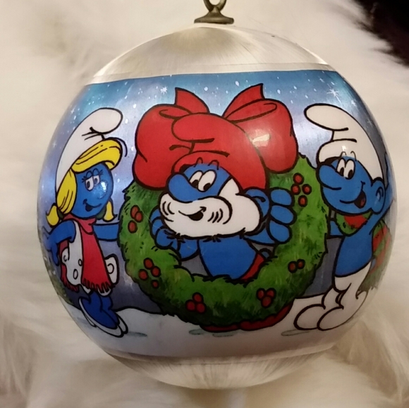Smurf | Holiday | Smurfs Christmas Ornament 982 | Poshmark